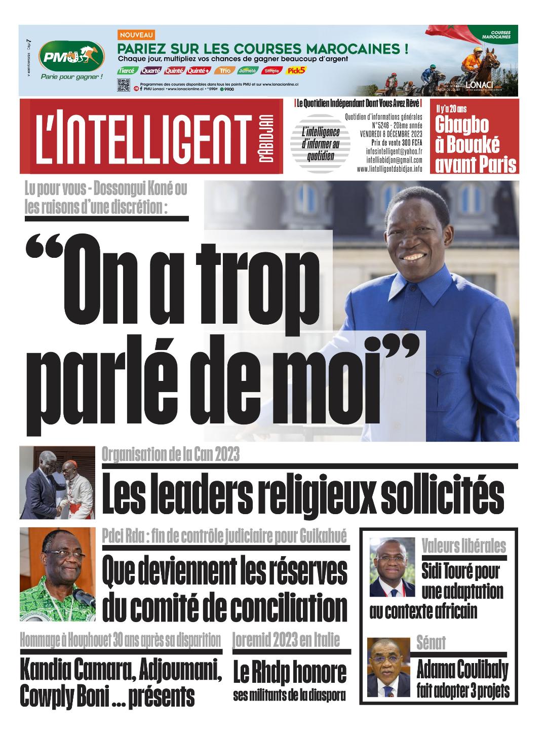 L’Intelligent en PDF: Lu pour vous Dossongui Koné ou les raisons d’une ...