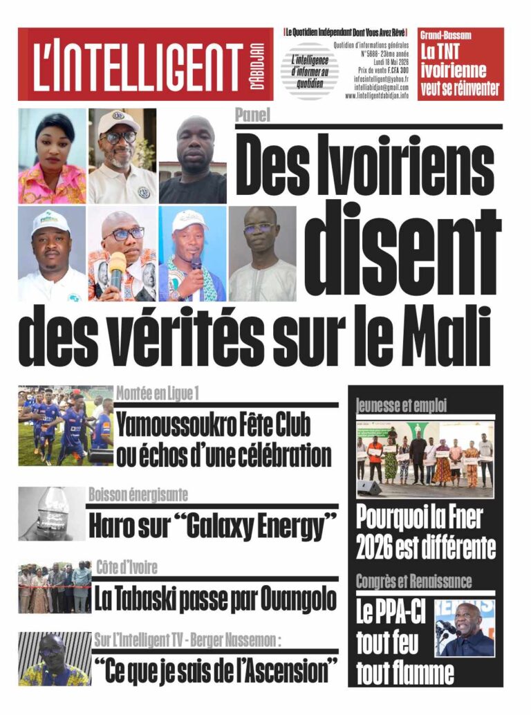 L’Intelligent en PDF: Crise malienne Des Ivoiriens réagissent | L ...