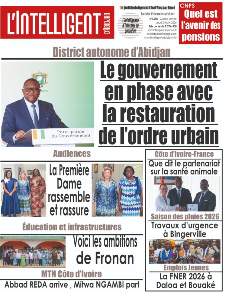 L’Intelligent en PDF: District autonome d’Abidjan Le gouvernement en ...