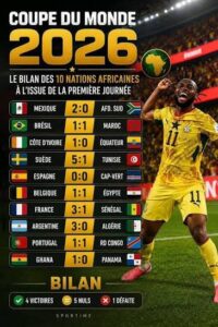Mondial 2026: L’Afrique démarre au ralenti | L'Intelligent d'Abidjan